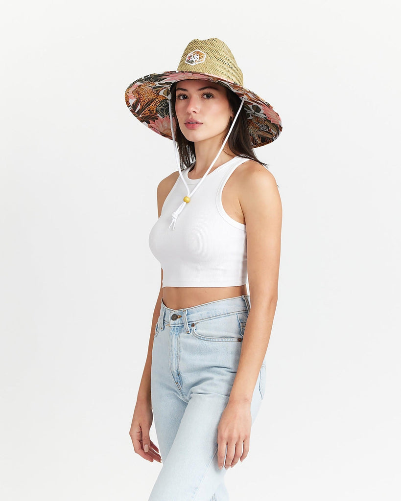 Maya Straw Lifeguard Hat – 3 Seas